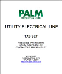 Pre-Printed Tabs for the Reference Books used in the Utility Line ...
